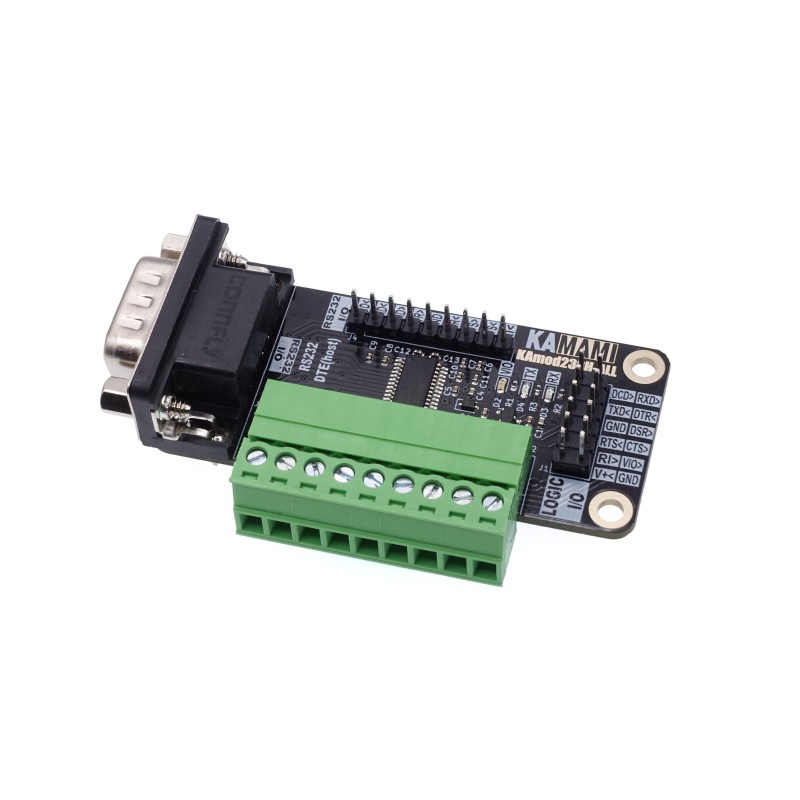 KAmod RS232H-ALL - RS232–TTL converter DTE/Host type - Kamami on-line store