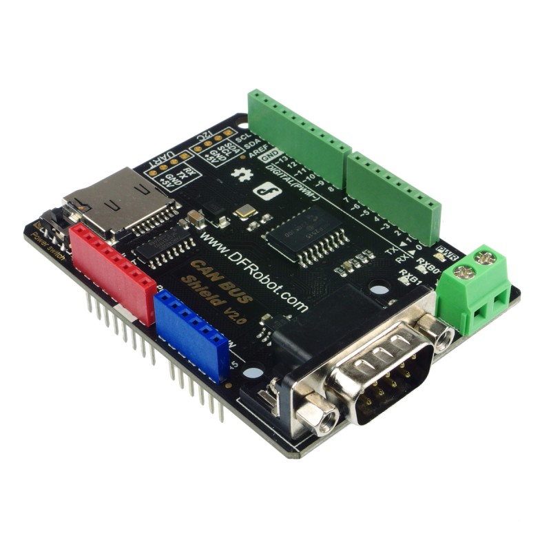 CAN-BUS Shield V2.0 - shield Arduino z interfejsem CAN - sklep Kamami