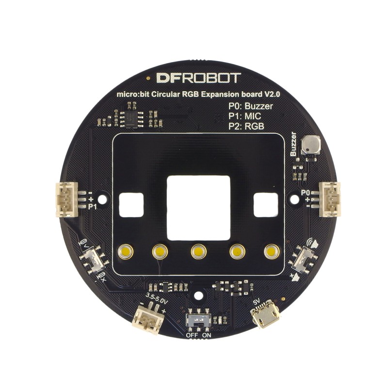 Micro: Circular RGB LED Expansion Board - Kamami on-line store