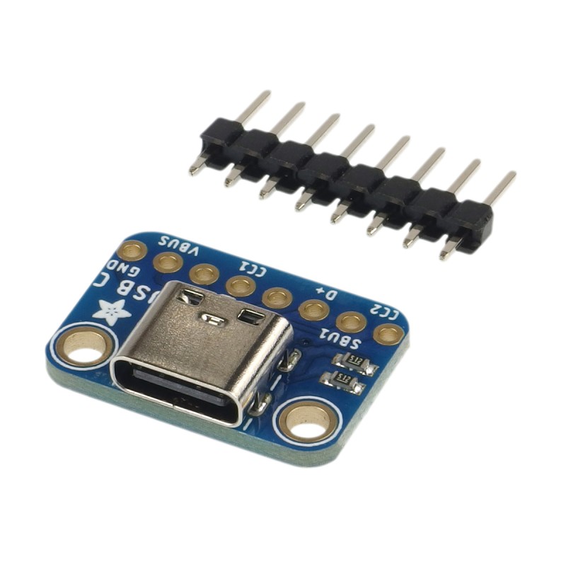 USB Type C Breakout Board - moduł ze złączem USB typu C - sklep Kamami