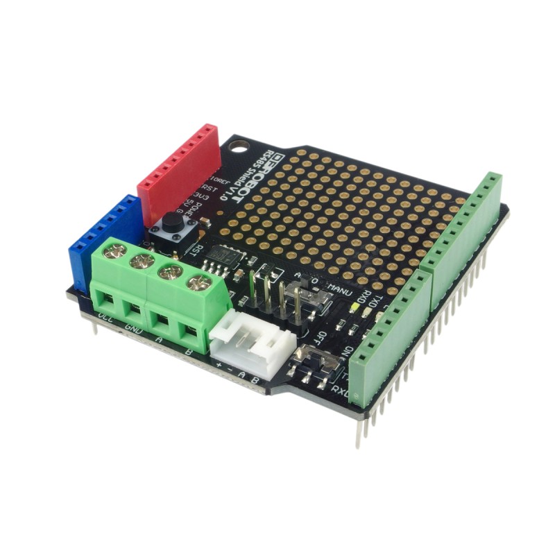 RS485 Shield - konwerter UART-RS485 dla Arduino - sklep Kamami