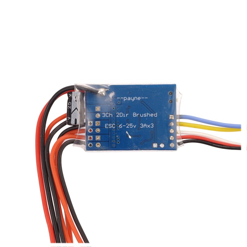 3-channel ESC controller module for DC 3A motors - Kamami on-line store