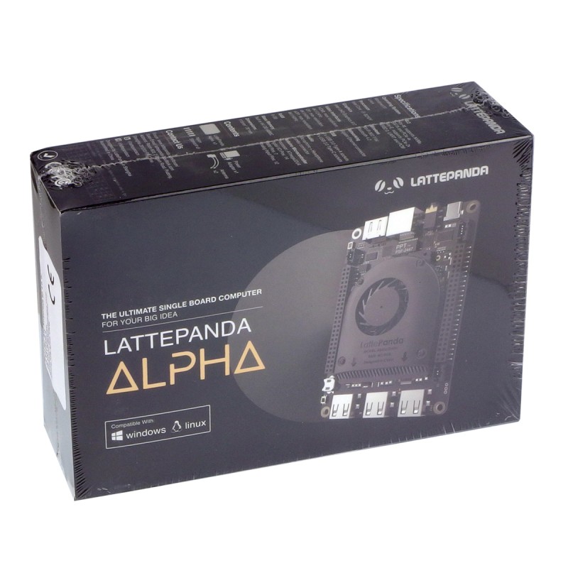 LattePanda Alpha 800s - komputer z procesorem Intel Core M3-8100Y (8GB ...