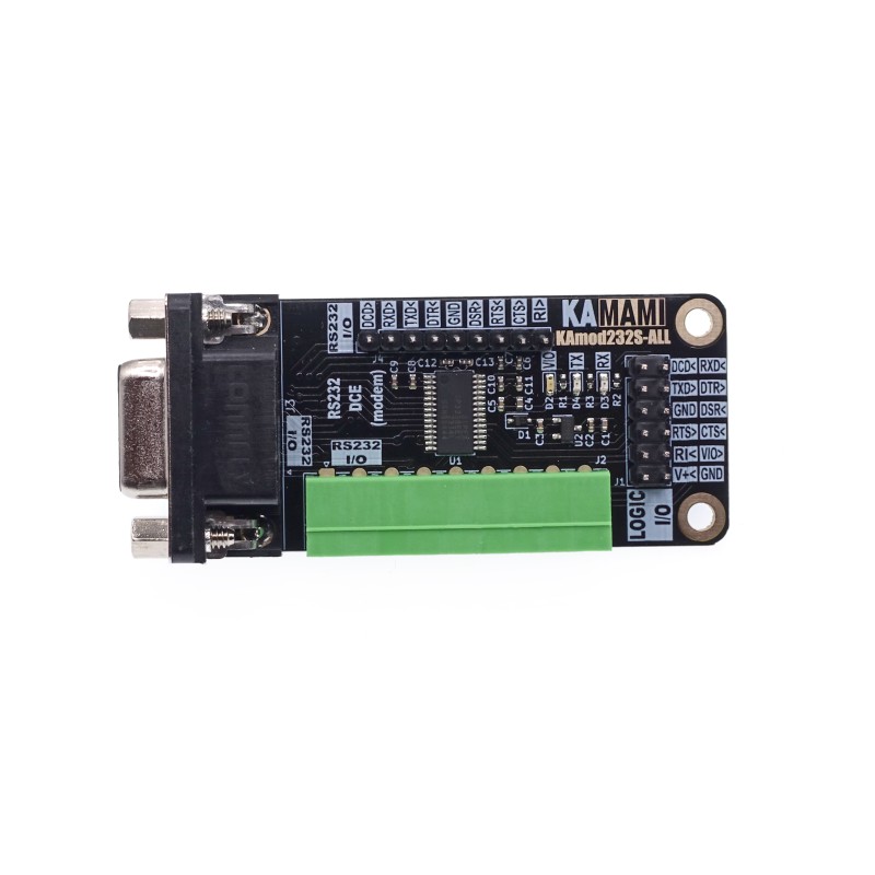 KAmod RS232S-ALL Konwerter RS232–TTL typu DCE/Modem - sklep Kamami