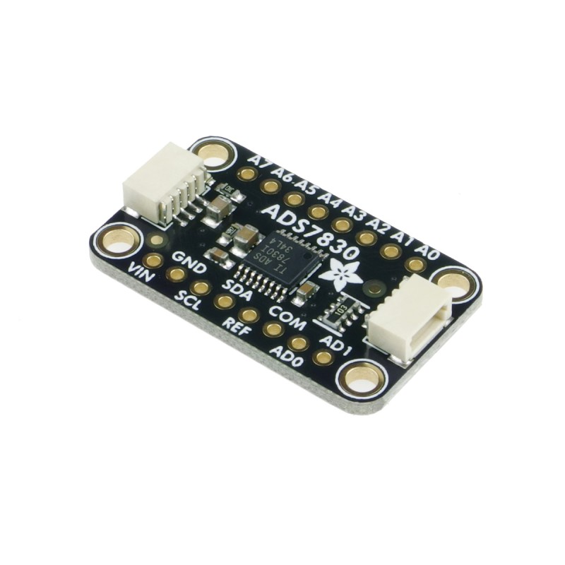 STEMMA QT ADS7830 8-Channel 8-Bit ADC - module with 8-channel ADC ...