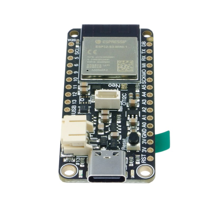 Esp32 S3 Reverse Tft Feather Moduł Wifi I Ble Z Układem Esp32 S3 I Wyświetlaczem Lcd Sklep