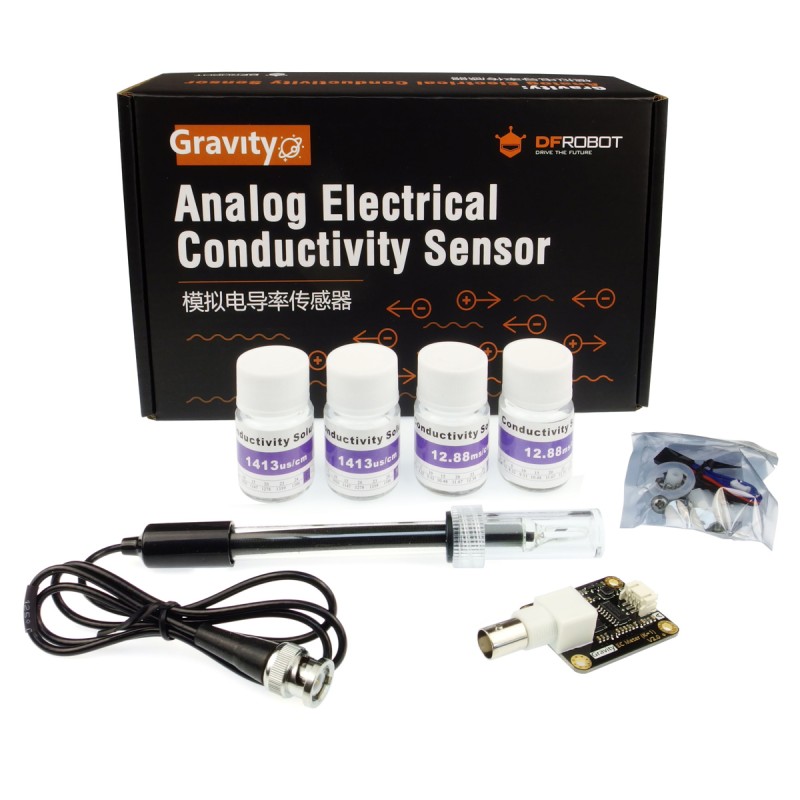 Gravity: Analog Electrical Conductivity Sensor/Meter V2 - analogowy czujnik przewodności ...