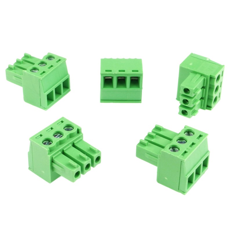 15EDGK-3.81-3P - Female terminal block, 3-pin, pitch 3.81 mm - 5 pcs. - Kamami on-line store
