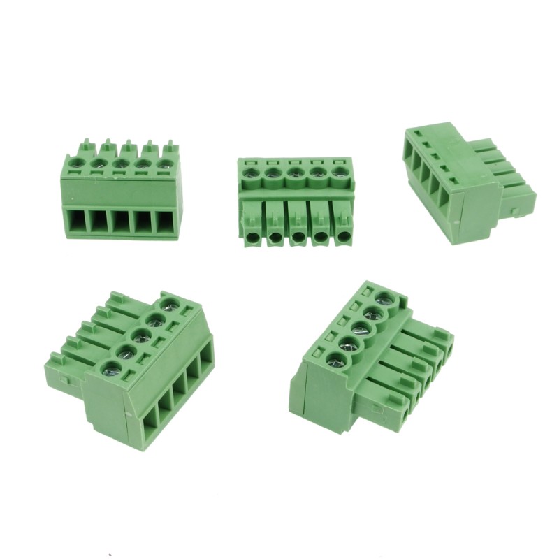 KF2EDGK - Female terminal block, 5-pin, pitch 3.5 mm - 5 pcs. - Kamami ...