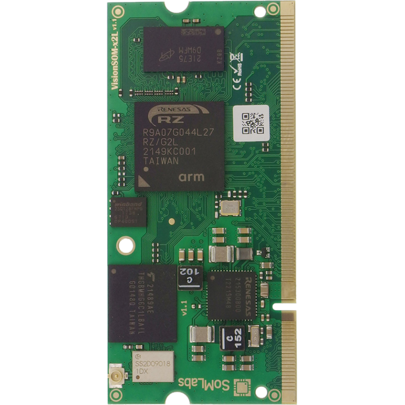 VisionSOM-G2L - SOM module with Renesas RZ/G2L processor, 1GB RAM, 8GB eMMC - Kamami on-line store
