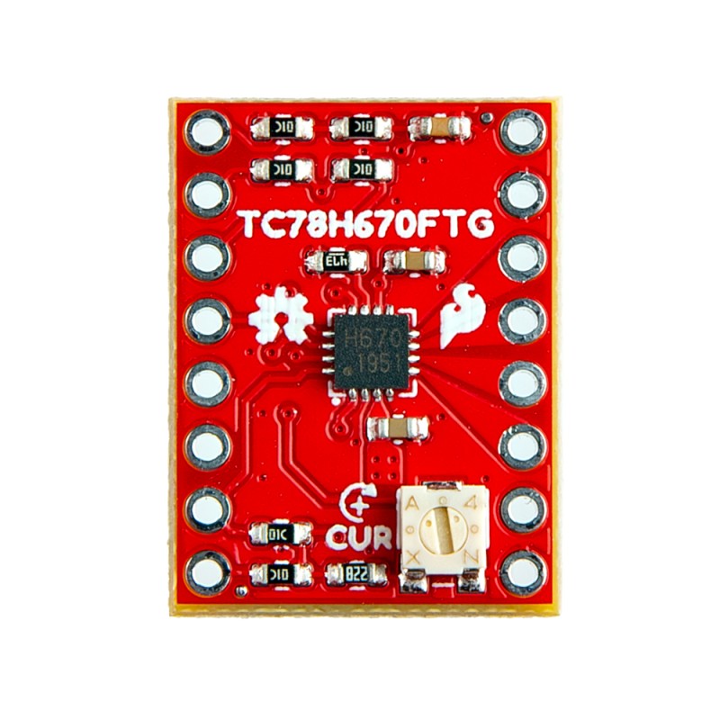 Mini Stepper Motor Driver - TC78H670FTG stepper motor driver - Kamami ...