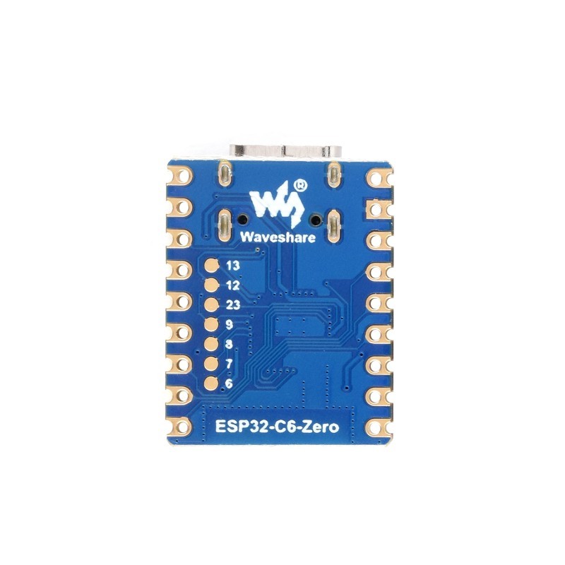 Płytka Esp32 C6 Zero Z Modułem Wi Fi Esp32 C6 Bez Złączy Waveshare