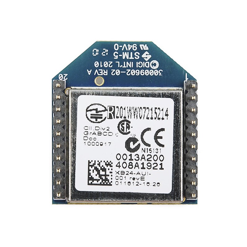 XBee Series 1 (802.15.4) - ZigBee module with a power of 1mW with a U ...