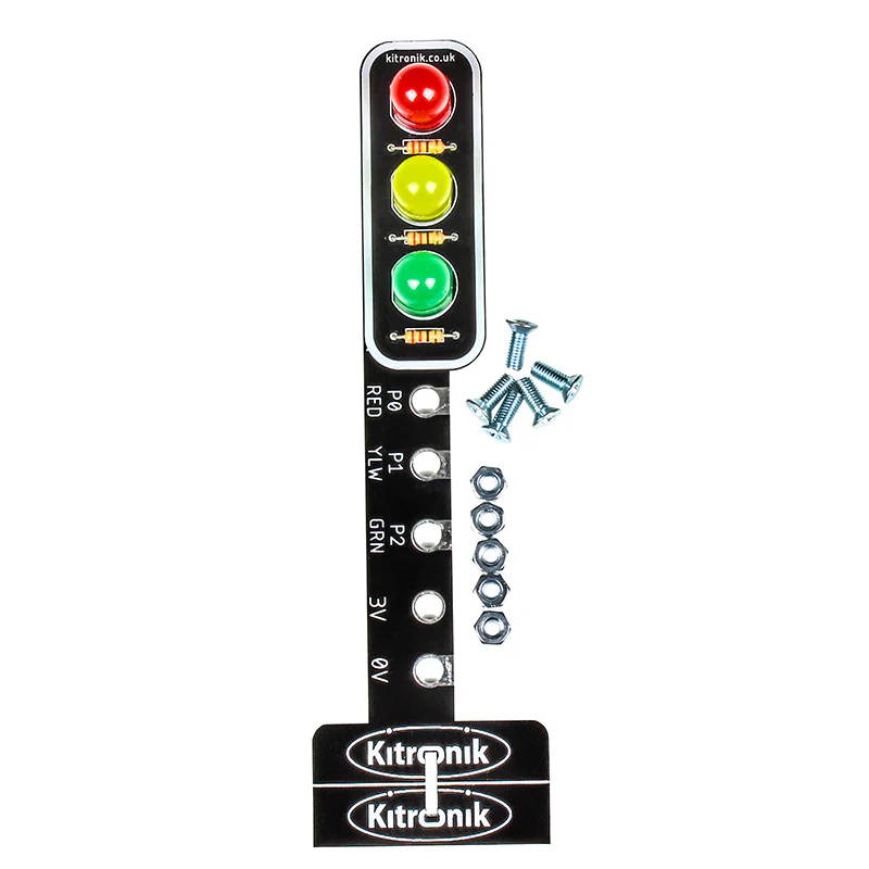 STOP:bit - LED display module for traffic lights for micro:bit - Kamami ...