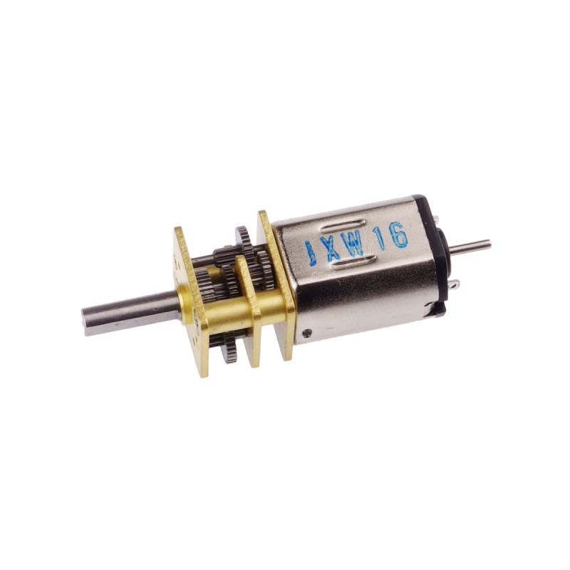 Pololu MP engine with 250: 1 6V transmission and a double-sided shaft ...