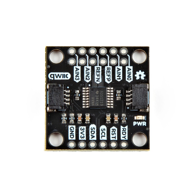 SparkX Qwiic 24 Bit ADC - 4-channel 24-bit ADC converter module ADS1219 ...