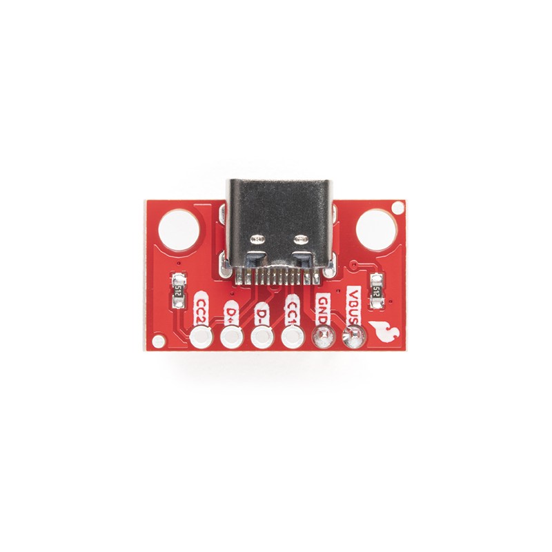 USB-C Breakout - module with USB Type-C connector (horizontal) - Kamami ...