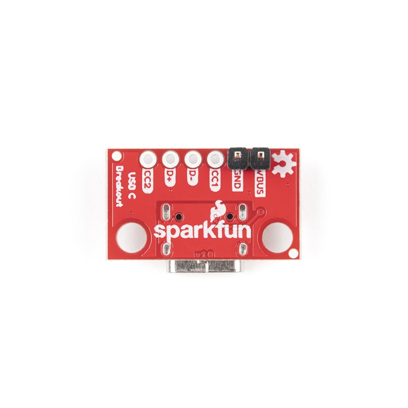 USB-C Breakout - module with USB Type-C connector (horizontal) - Kamami ...