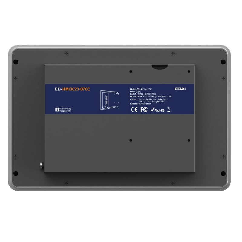 ED-HMI3020-070C-04320 - HMI module with 7" display, WiFi, BT, 4GB RAM ...