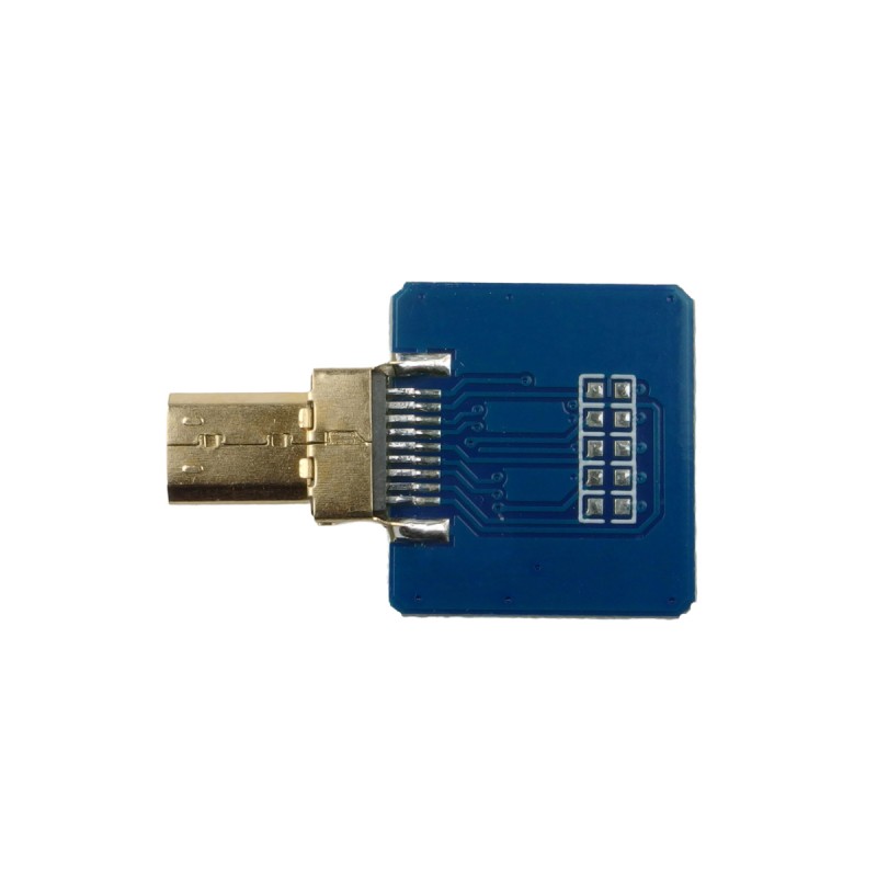 Adapter micro HDMI poziomy - Waveshare 15030 - sklep Kamami