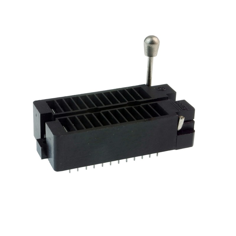 24-pin DIP ARIES black ZIF socket - Waveshare 3629 - Kamami on-line store