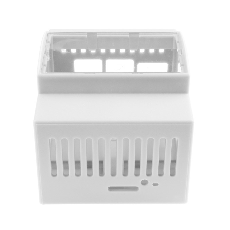 Obudowa ABS PI5-CASE-DIN-RAIL-B na szynę DIN do Raspberry Pi 5 - Waveshare 26682 - sklep Kamami