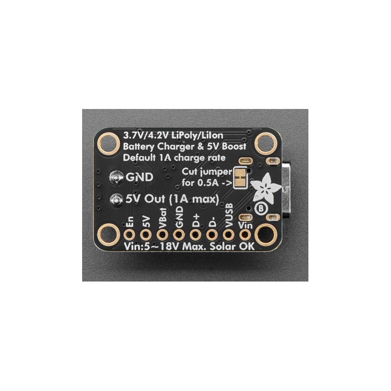 BQ25185 USB DC Solar Charger - 5V Converter Charger Module - Kamami on ...