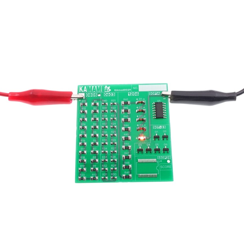 KAmod0029 SMD Soldering Learning Kit - 0603, 0805, 1206 - Kamami on ...