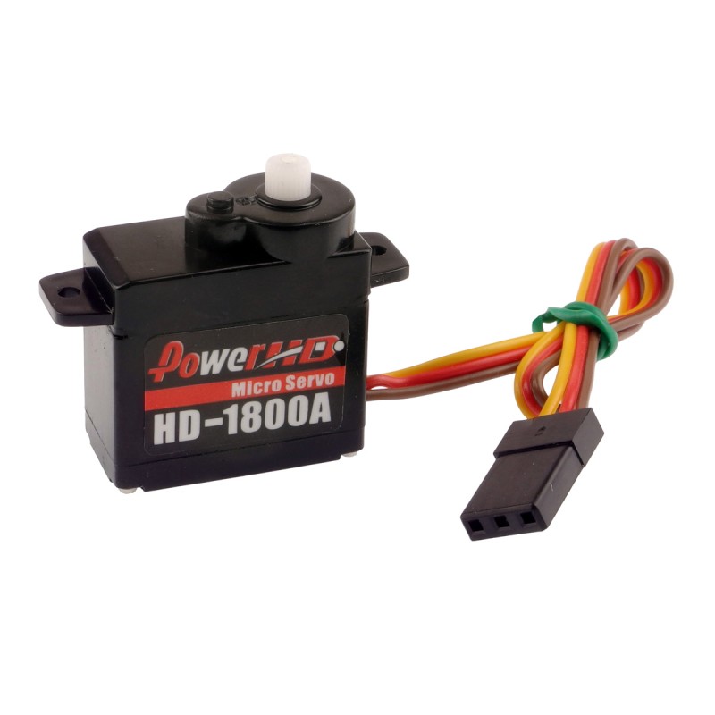 Power HD Micro Servo HD-1800A - serwo analogowe 180° - sklep Kamami