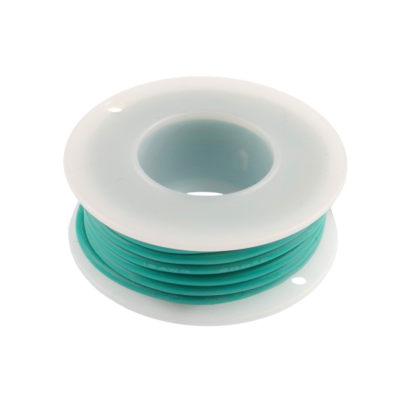 Single-core silicone cable 18AWG 4m green - Kamami on-line store