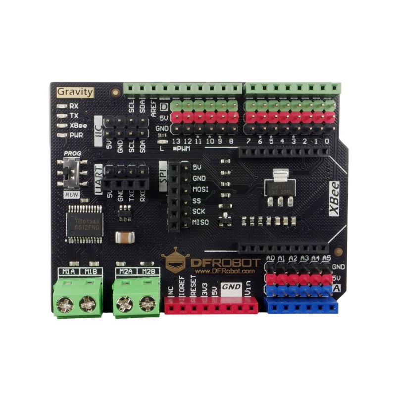 Gravity: IO Expansion & Motor Driver Shield - an expansion board for ...