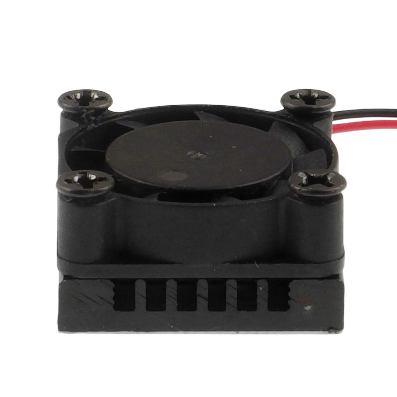 Radiator z wentylatorem 25 mm dla Raspberry Pi 4 model B - sklep Kamami