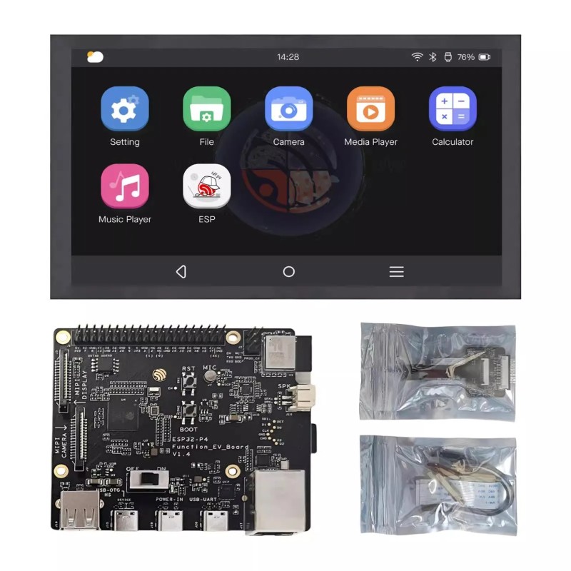 Espressif ESP32-P4-Function-EV-Board – zestaw z wyświetlaczem LCD 7”, Wi-Fi i Bluetooth - sklep ...