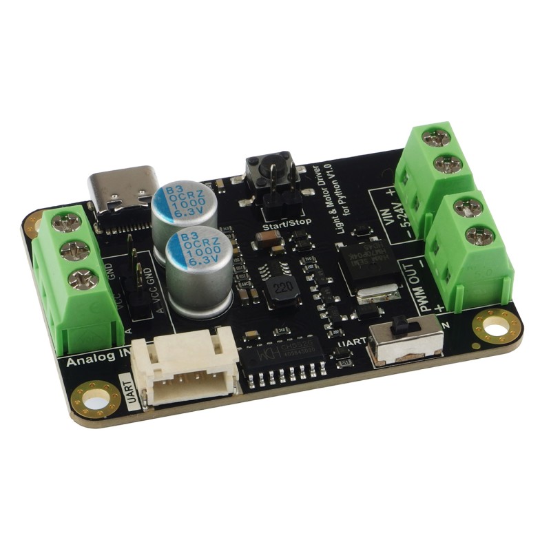 Light & Motor Driver V1.0 - universal driver for DC motors and LED ...