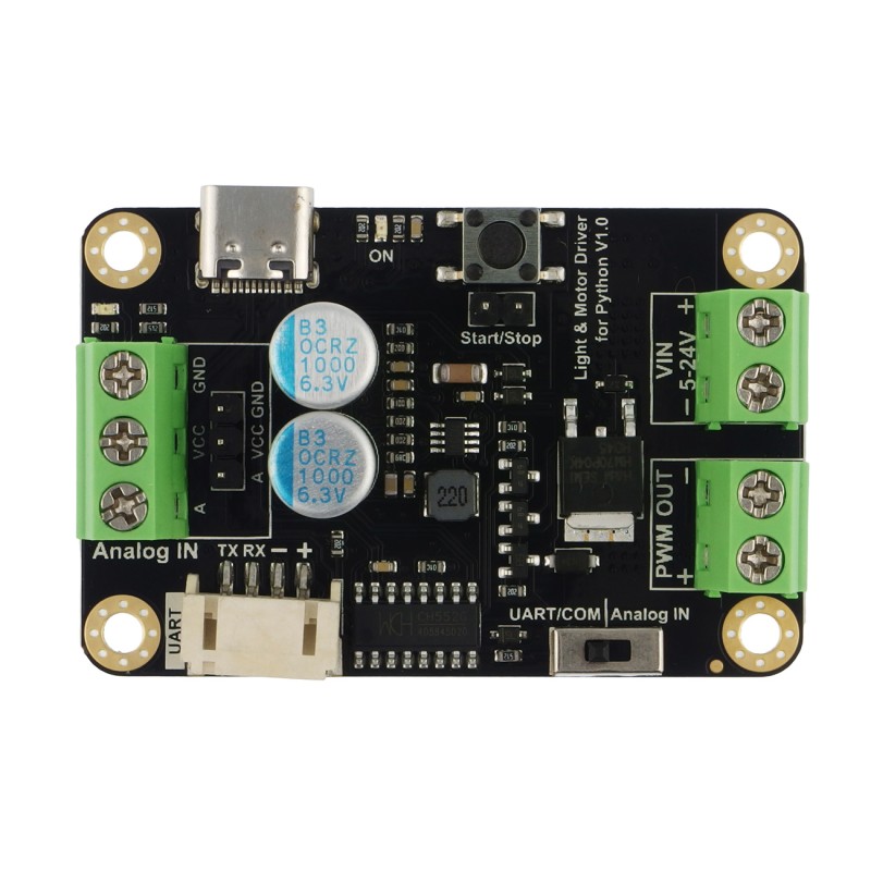 Light & Motor Driver V1.0 - universal driver for DC motors and LED ...