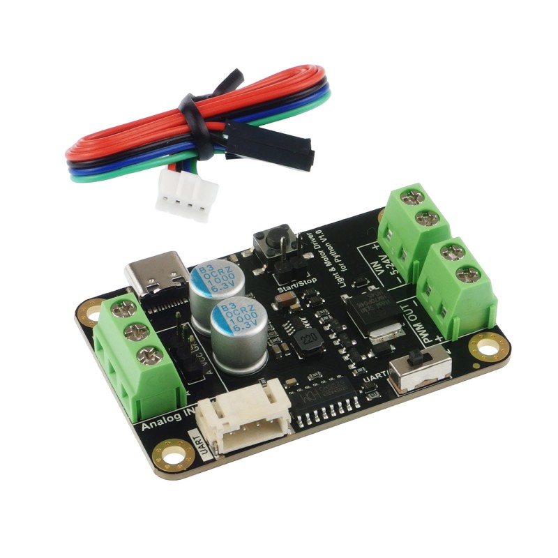 Light & Motor Driver V1.0 - universal driver for DC motors and LED ...