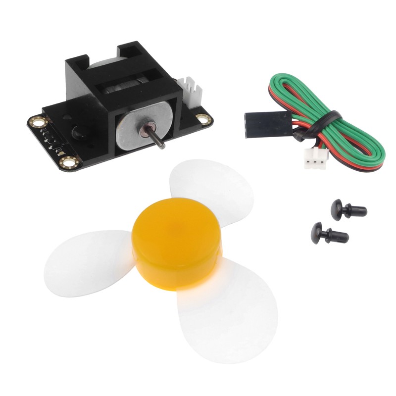 Gravity: 130 DC Motor Module - moduł z silnikiem DC + wentylator - sklep Kamami