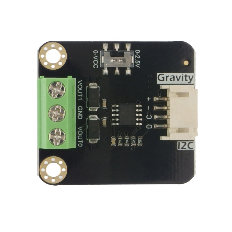 Gravity: GP8503 DAC Module - module with 2-channel DAC converter (I2C to 0-2.5V/VCC) - Kamami on ...