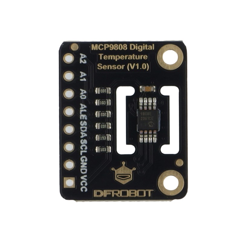 Fermion: MCP9808 High Accuracy I2C Temperature Sensor - module with a ...