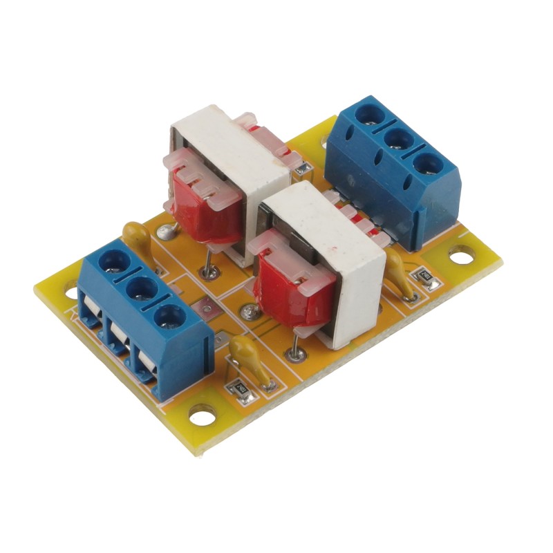 Stereo Audio Isolator (Screw Connectors) - Kamami on-line store