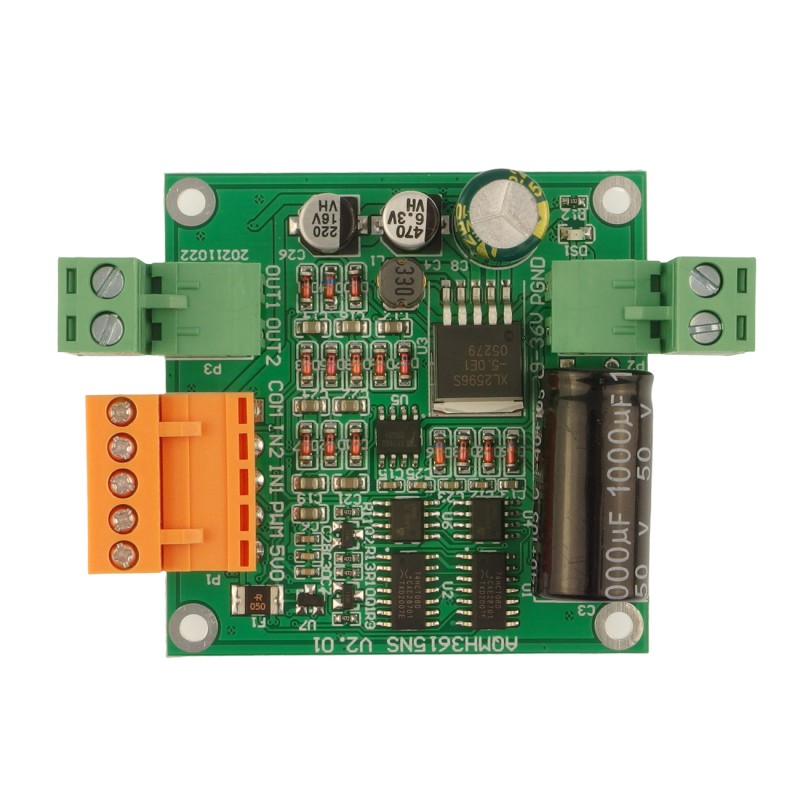 15A Single DC Motor Driver - 1-channel DC motor driver 36V/15A - Kamami ...