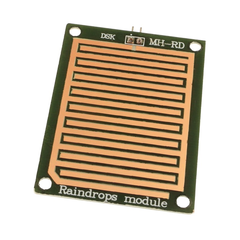 Raindrops Module - moduł czujnika opadów atmosferycznych - sklep Kamami