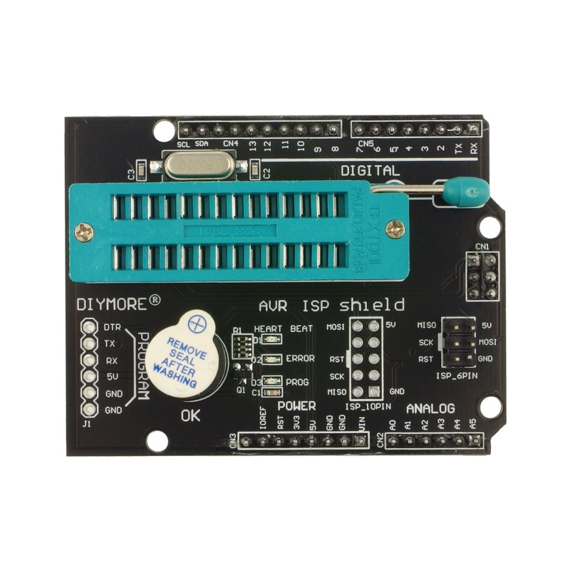 AVR ISP Shield - moduł rozszerzeń dla Arduino do programowania AVR - sklep Kamami