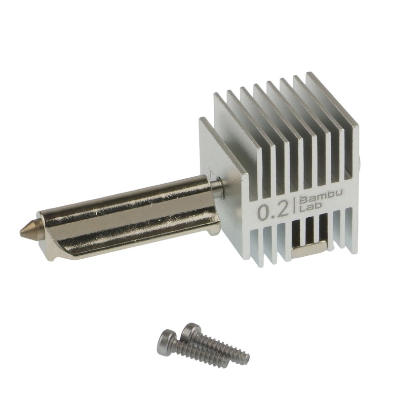 Hotend 0,2mm ze stali nierdzewnej do drukarki 3D Bambu Lab A1/A1 mini - sklep Kamami
