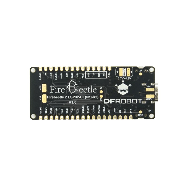 FireBeetle 2 ESP32-UE - development board with ESP32-WROOM-32UE module ...
