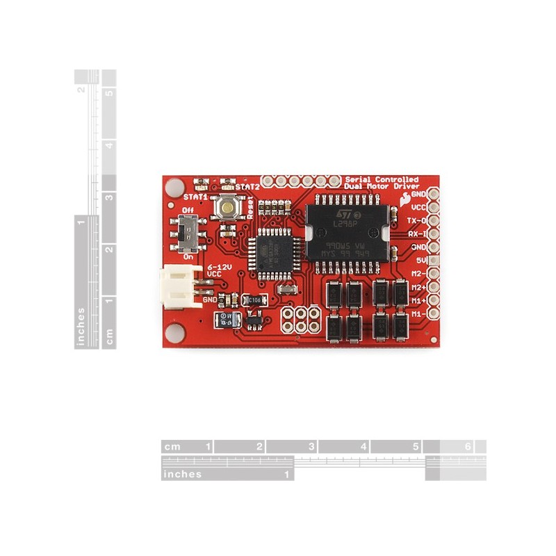 L298 Serial Controlled Motor Driver - Kamami on-line store
