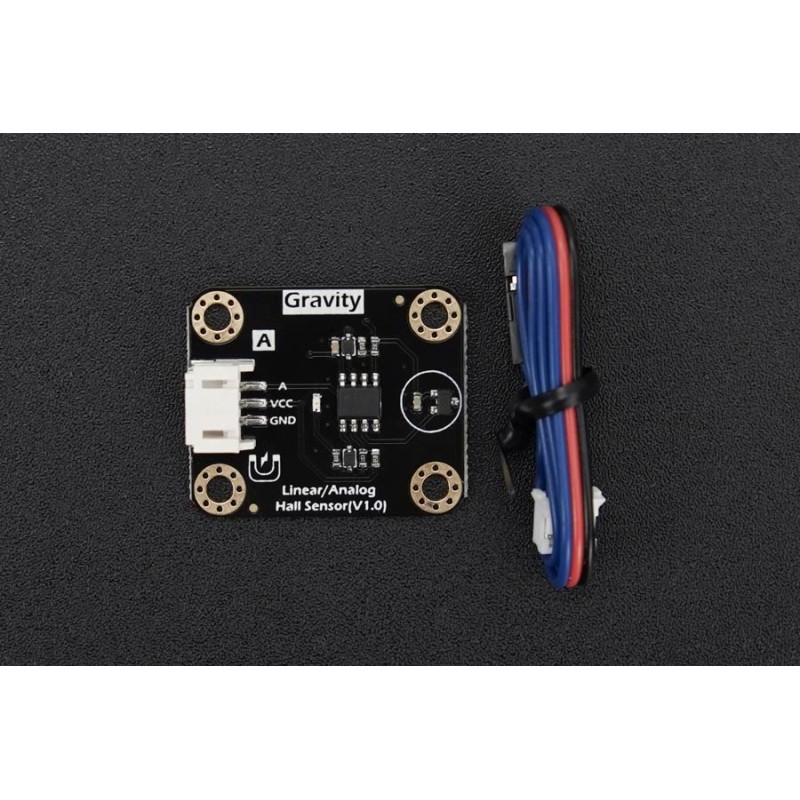 Gravity: Linear/Analog Hall Effect Sensor - module with a magnetic ...