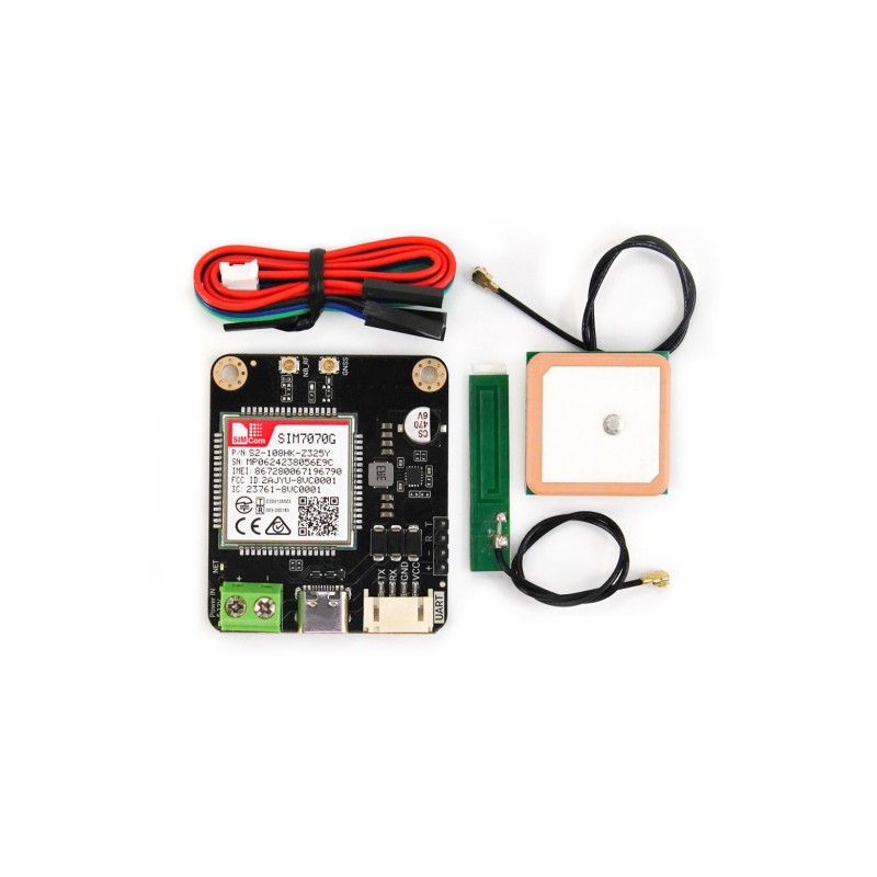 SIM7070G Global NB-IoT - board with SIM7070G NB-IoT/GNSS module ...
