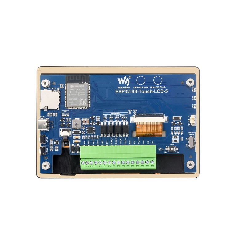 Waveshare ESP32-S3 5inch Display Development Board – development board ...