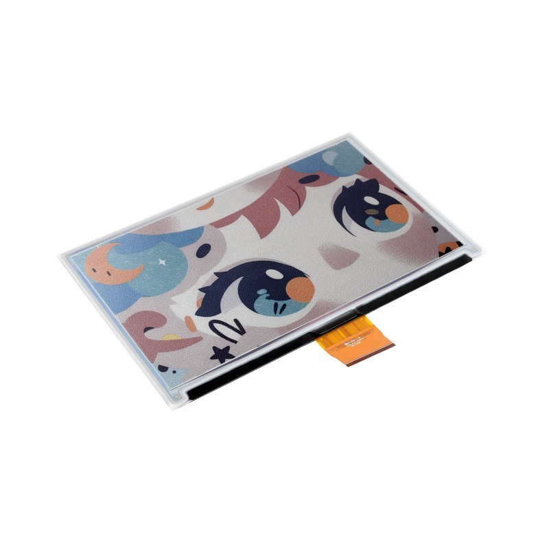E Ink Spectra 6 (E6) 7.3″ display 800×480 - Waveshare 27863 - Kamami on ...